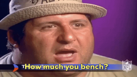 How Much Can You Bench GIFs - Get the best GIF on GIPHY