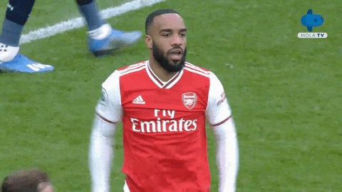 Sad Arsenal GIF by MolaTV - Find & Share on GIPHY