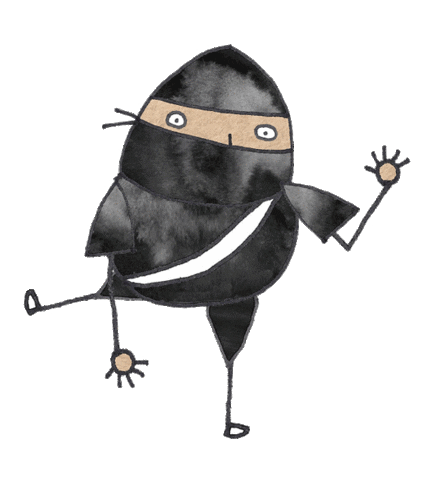 Celebrate Dancing Ninja Sticker by HITRECORD for iOS & Android | GIPHY