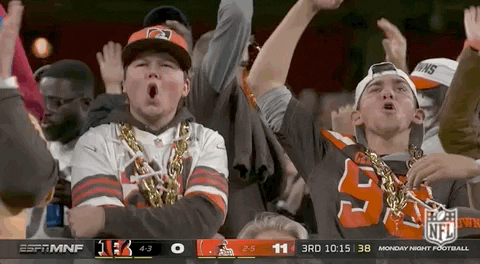 Cleveland Browns Football GIF by NFL - Find & Share on GIPHY