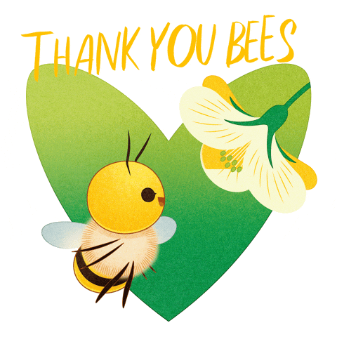 Honey Bee Thank You GIF by Guerlain - Find & Share on GIPHY