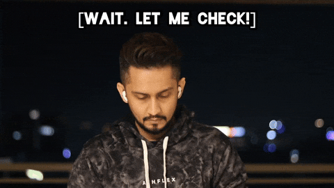 Wait Let Me Check GIFs - Find & Share on GIPHY