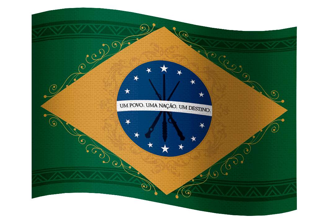 Flag Wizard Sticker by Escola de Magia e Bruxaria do Brasil for iOS ...