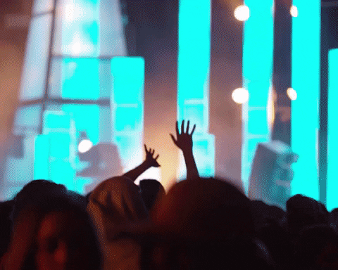 Dance Party Rave GIF by Meow Wolf - Find & Share on GIPHY