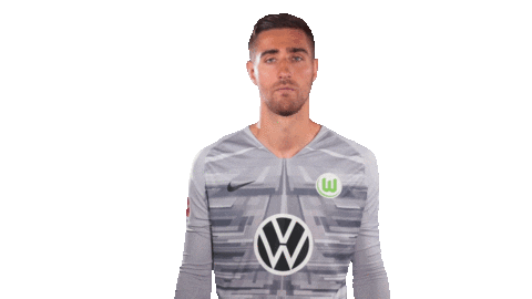 Koen Casteels Soccer Sticker by VfL Wolfsburg for iOS & Android | GIPHY