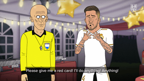 Sergio Ramos Red Card GIFs - Get the best GIF on GIPHY