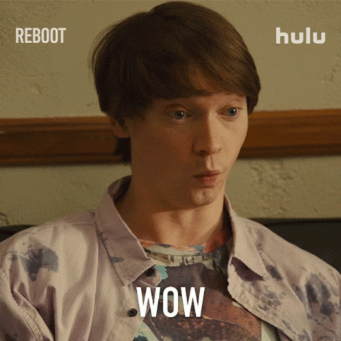 Tv Show Wow GIF by HULU - Find & Share on GIPHY