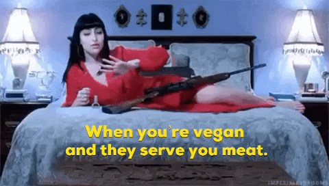 Vegan-problems GIFs - Get the best GIF on GIPHY