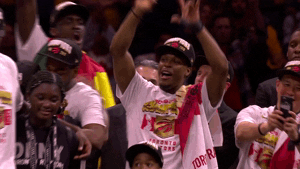 happy, sports, nba, basketball, sport, celebrate, mood, win, wave, clap ...