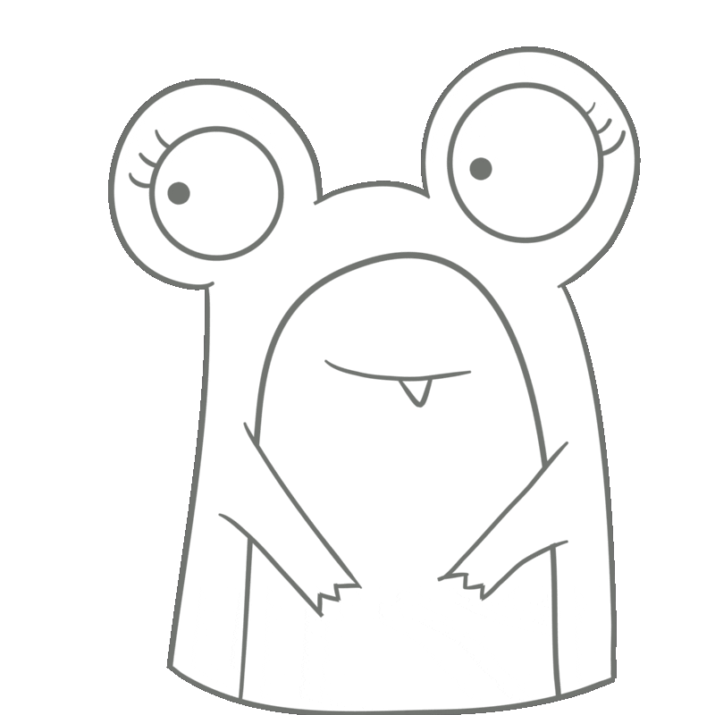 Blinking Big Eyes Sticker by Breden Kids for iOS & Android | GIPHY
