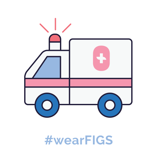 Emergency Medicine Doctor Sticker by FIGS for iOS & Android | GIPHY