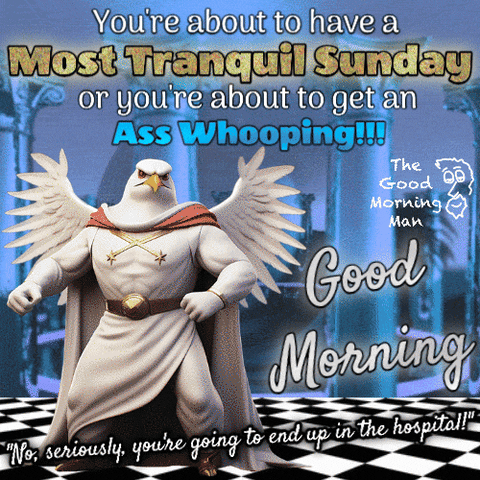 There's no need to end up with broken bones, just relax!!! Good Morning ...