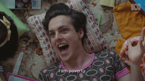 No Money Poverty GIF by ABC TV + IVIEW - Find & Share on GIPHY
