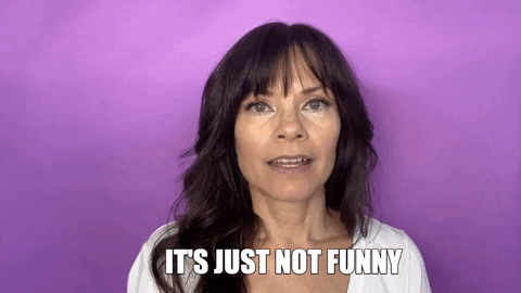 Not Funny Didnt Laugh GIFs - Get the best GIF on GIPHY