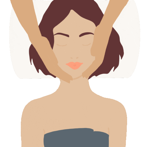 Sleepy Relax Sticker by Amparo Claramunt for iOS & Android | GIPHY