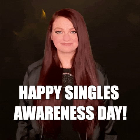 Happy-singles-awareness-day GIFs - Get the best GIF on GIPHY
