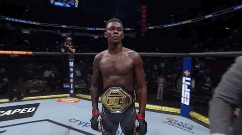 Israel Adesanya Sport GIF by UFC - Find & Share on GIPHY