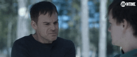 Dexter Morgan Smile Gif