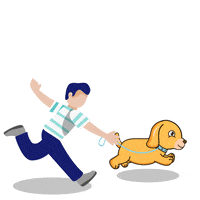 Dogs Running Gif