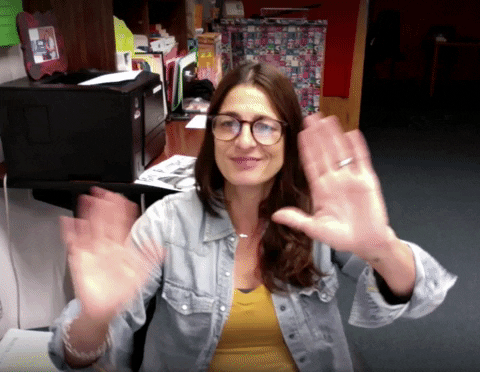 American Sign Language Hello GIF by CSDRMS - Find & Share on GIPHY