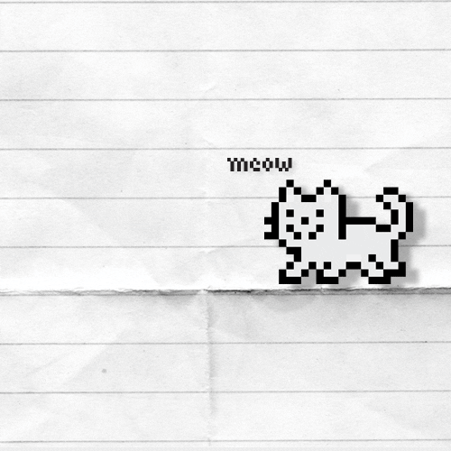 Happy Meow Meow GIF by hoppip - Find & Share on GIPHY