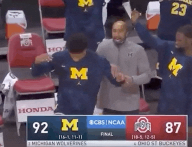 Wolverines Basketball GIFs - Get the best GIF on GIPHY