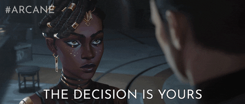 The Decision Is Yours GIFs - Get the best GIF on GIPHY