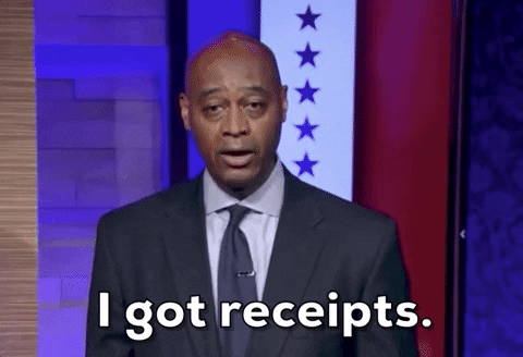 I Got Receipts GIFs - Get the best GIF on GIPHY