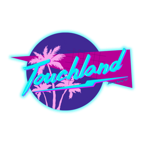Ocean Drive Beauty Sticker by TOUCHLAND for iOS & Android | GIPHY