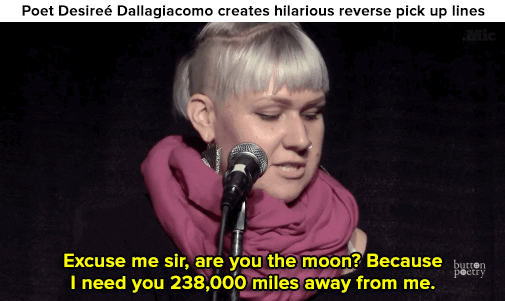 Feminist Pick Up Lines S Find And Share On Giphy