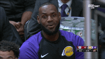Lebron James Smile GIF by NBA - Find & Share on GIPHY