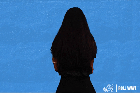 Tulane Turnaround GIF by GreenWave - Find & Share on GIPHY