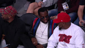 Talking P. Diddy GIF by NBA - Find & Share on GIPHY