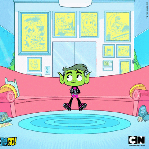 Teen Titans Go Meatball Party Gif