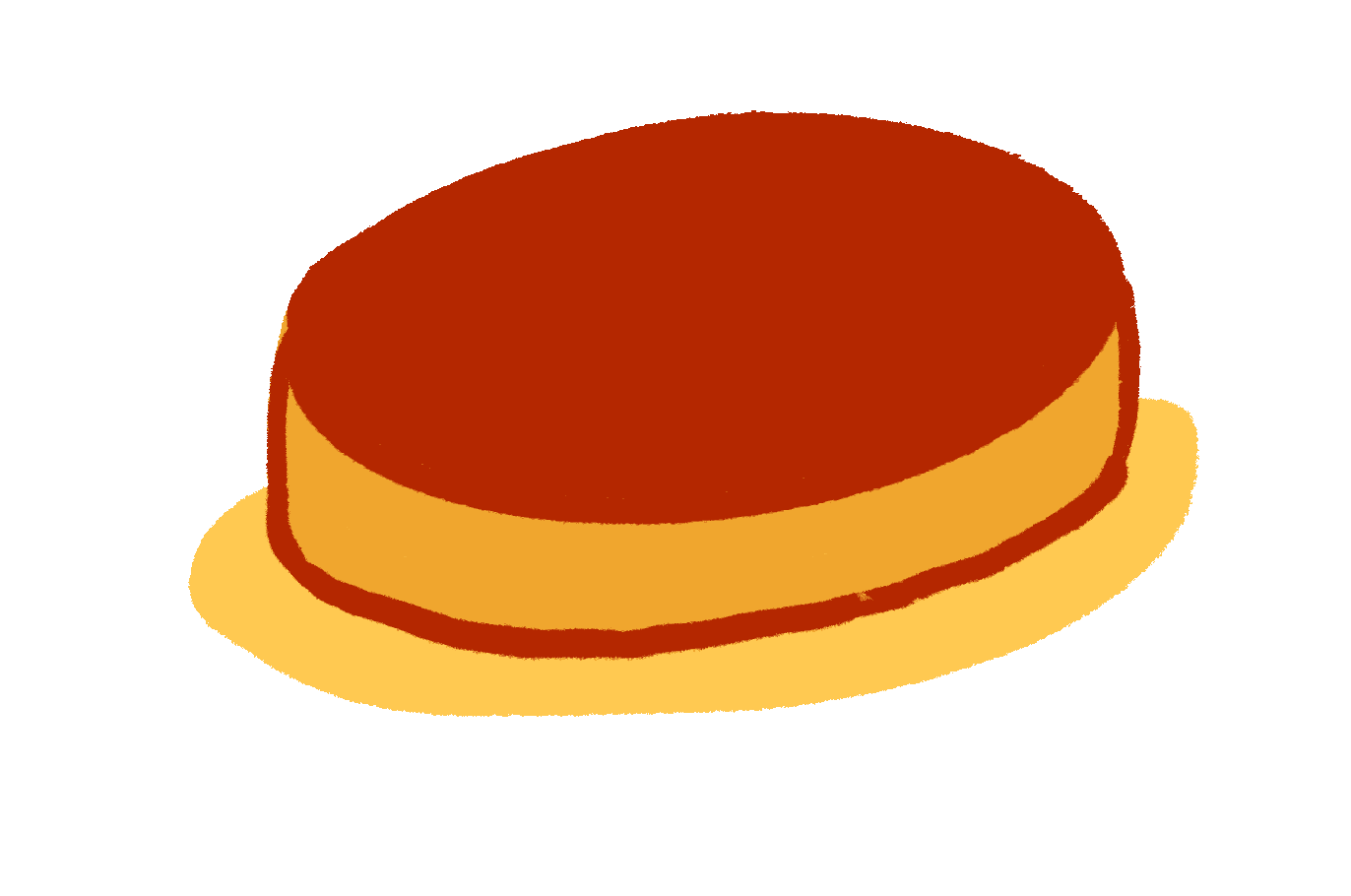 Leche Flan Food Sticker for iOS & Android | GIPHY