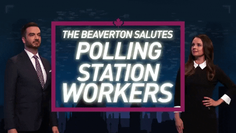Election Polling Station GIF by The Beaverton - Find & Share on GIPHY