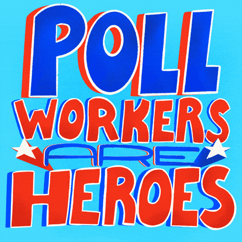 Poll-workers GIFs - Get the best GIF on GIPHY