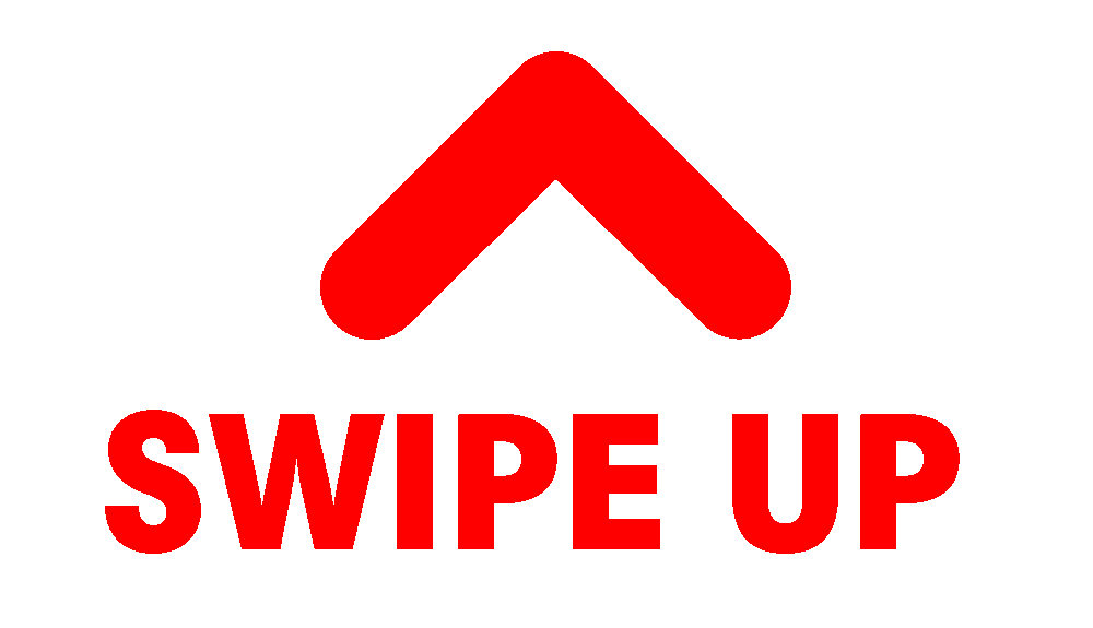 Swipe Up Red Sticker by Eden Fine Art Gallery for iOS & Android | GIPHY