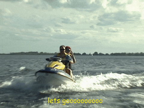 Lets Go Waterfall GIF by Epitaph Records - Find & Share on GIPHY