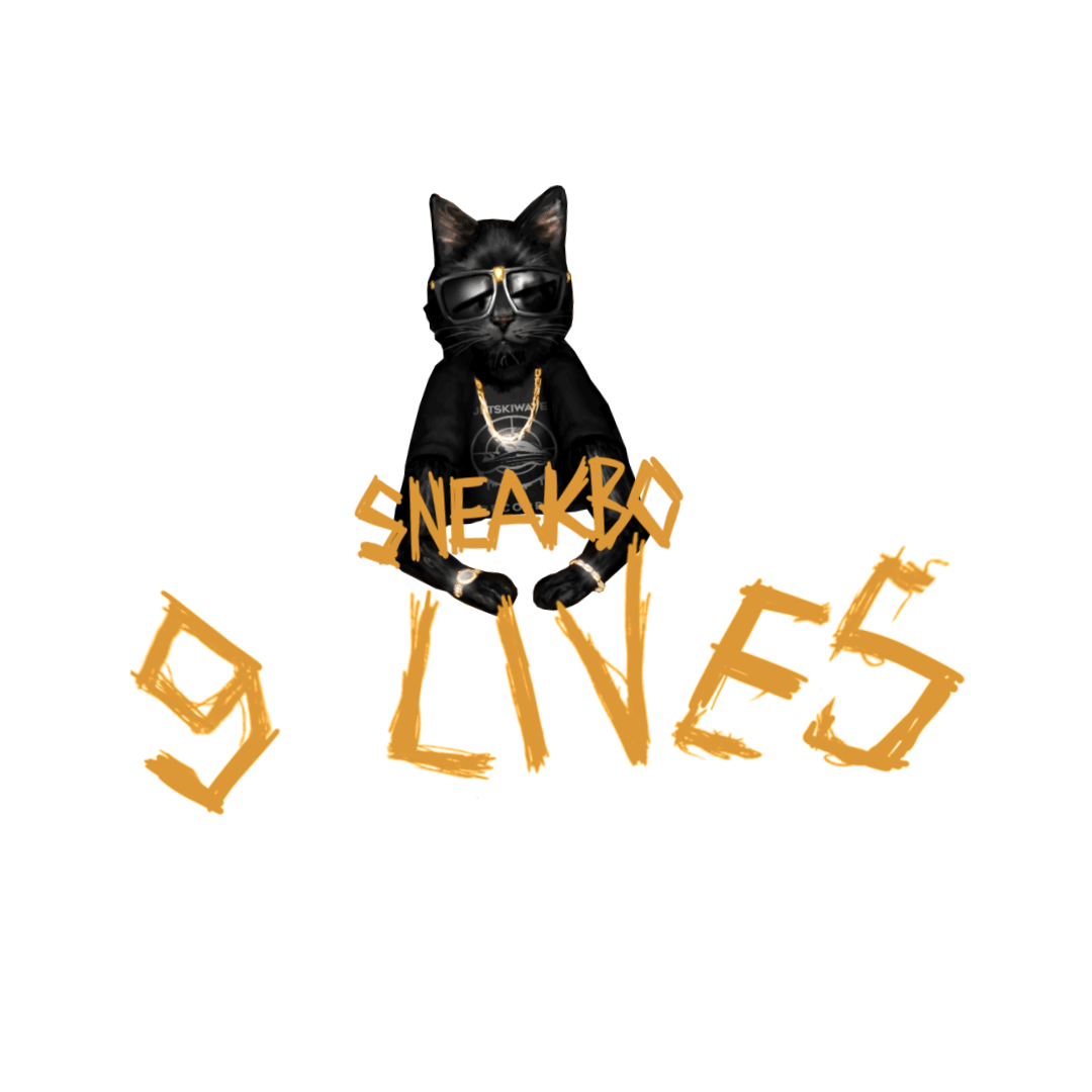 9 Lives Sticker by Sneakbo for iOS & Android | GIPHY
