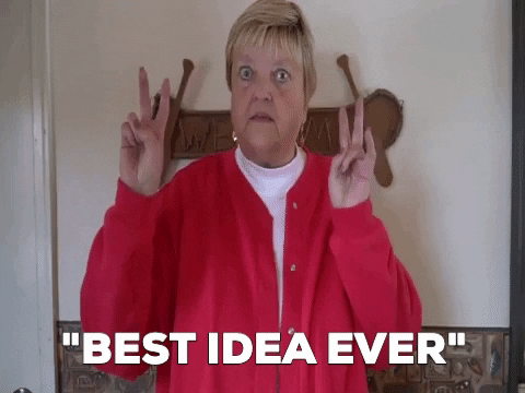 Best Idea Ever GIF by Camp Lebanon - Find & Share on GIPHY