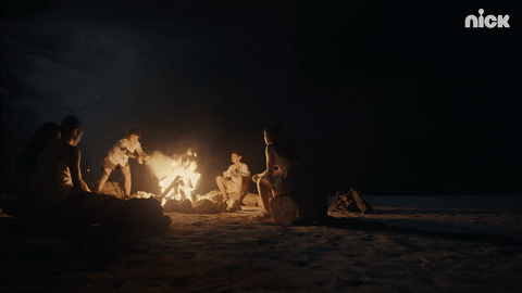Are You Afraid Of The Dark Fire GIF by Nickelodeon - Find & Share on GIPHY