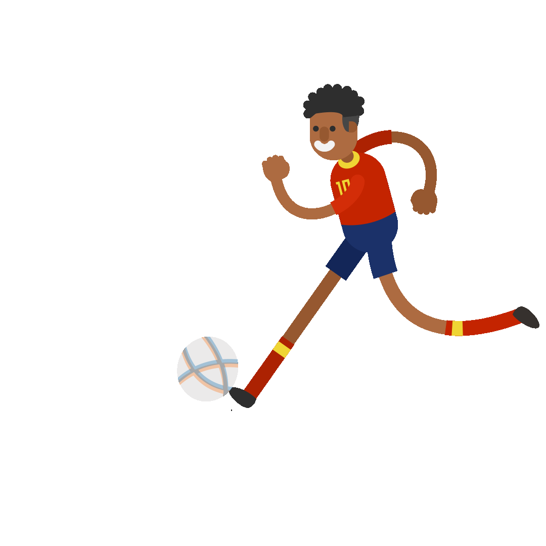 Soccer Player Cartoon Gif