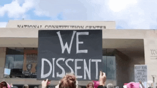 We-dissent GIFs - Get the best GIF on GIPHY