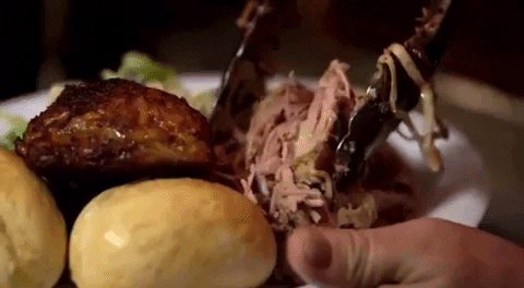 Pulled Pork Dinner GIF by Corky's Ribs & BBQ - Find & Share on GIPHY