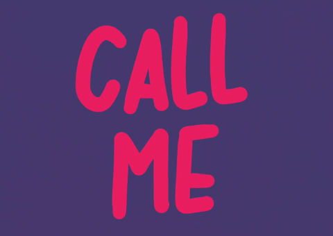 Calling Call Me GIF - Find & Share on GIPHY