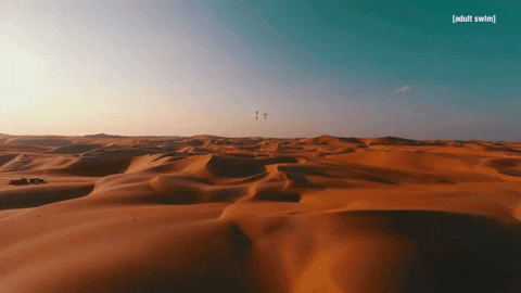 Sand Dune Love GIF by Adult Swim - Find & Share on GIPHY