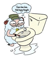 Think Happy Thoughts Gif