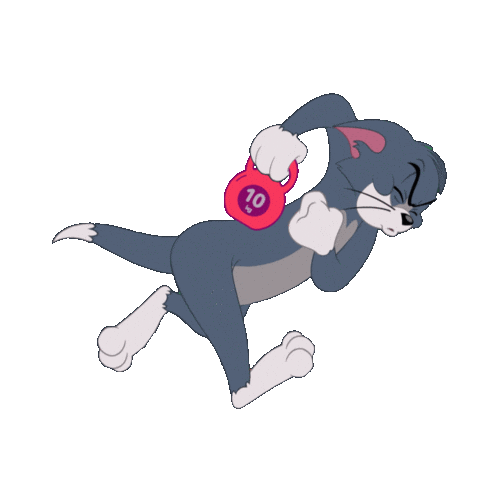 Tom From Tom And Jerry Running