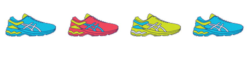 Run Running Sticker by ASICS for iOS & Android | GIPHY